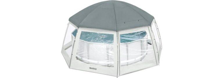 Bestway Pavillon für runde Pools 600 x 295 cm Grau - 1 Guide